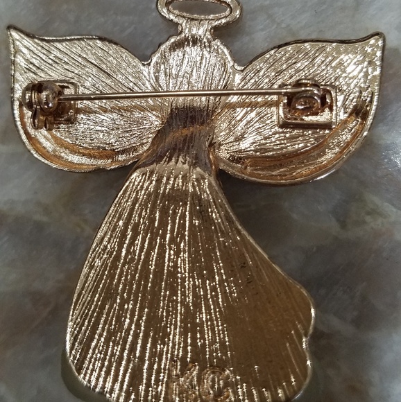 None | Jewelry | New Halo Angel Pin | Poshmark
